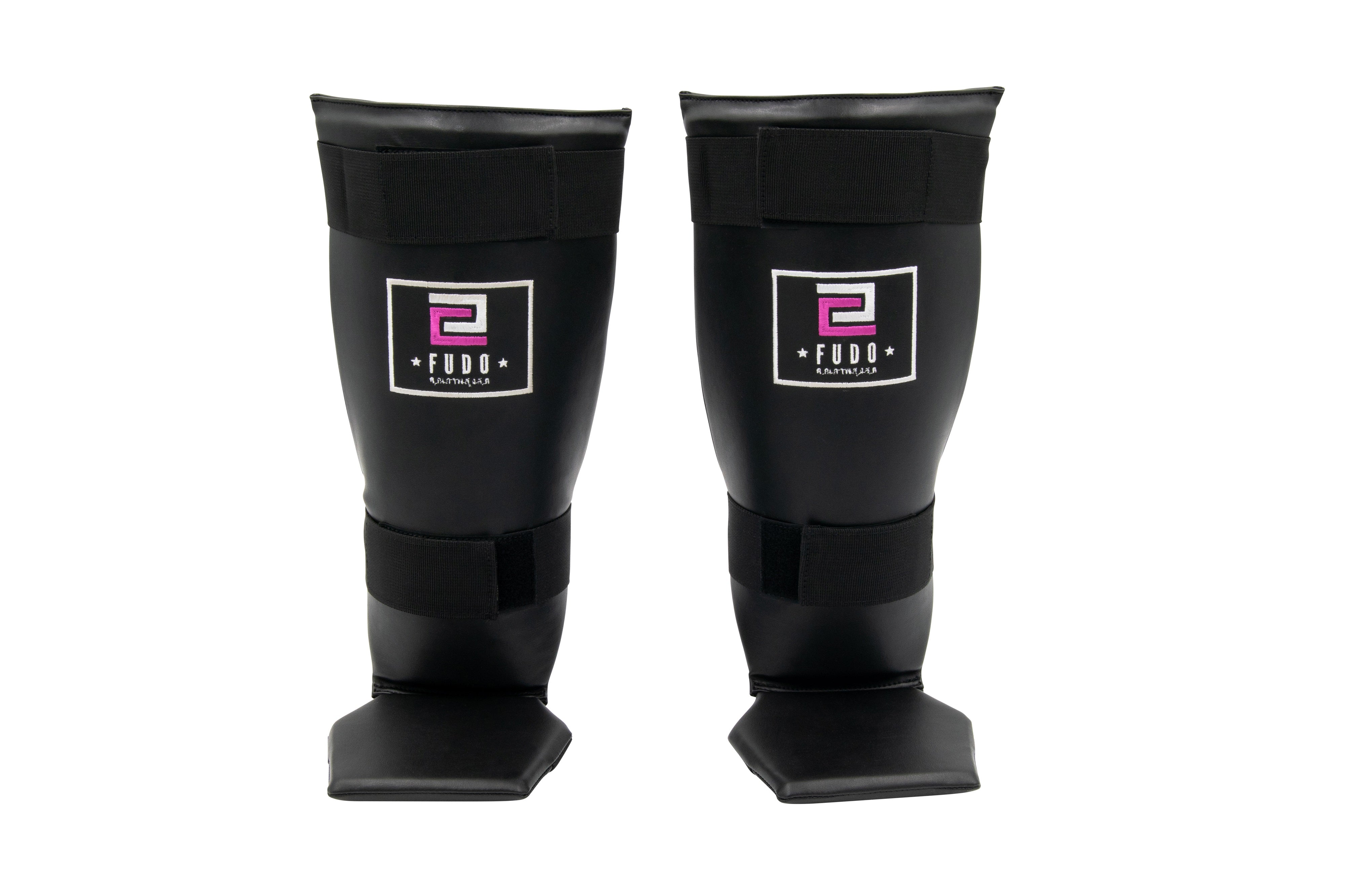 FUDO Japanese Kickboxing Style MMA Muay Thai Shin Guards Pads – IKKEN ...